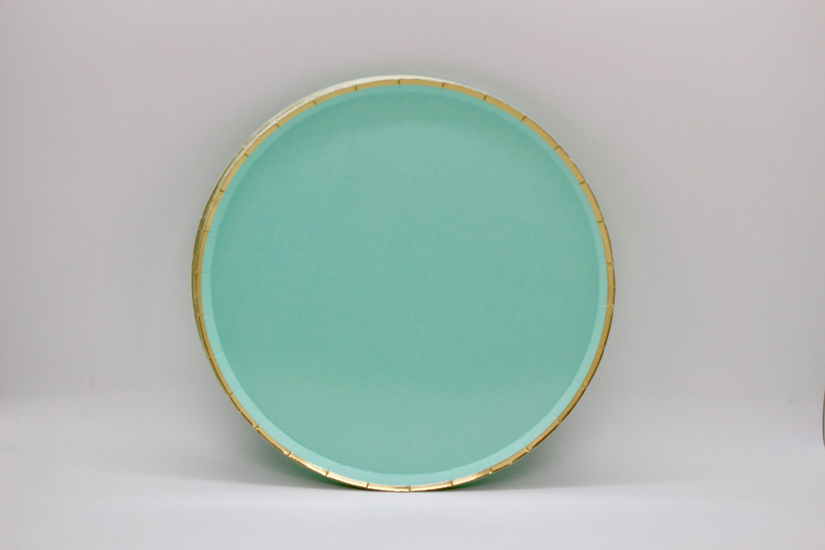 Mint Green Paper Plate Set - 69 pieces! – YourPartyBox.com