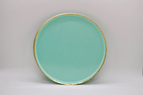Mint Green Paper Plate Set - 69 pieces! – YourPartyBox.com