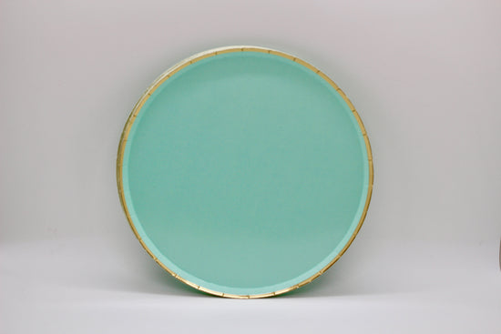 Mint Green Paper Plate Set - 69 pieces! – YourPartyBox.com
