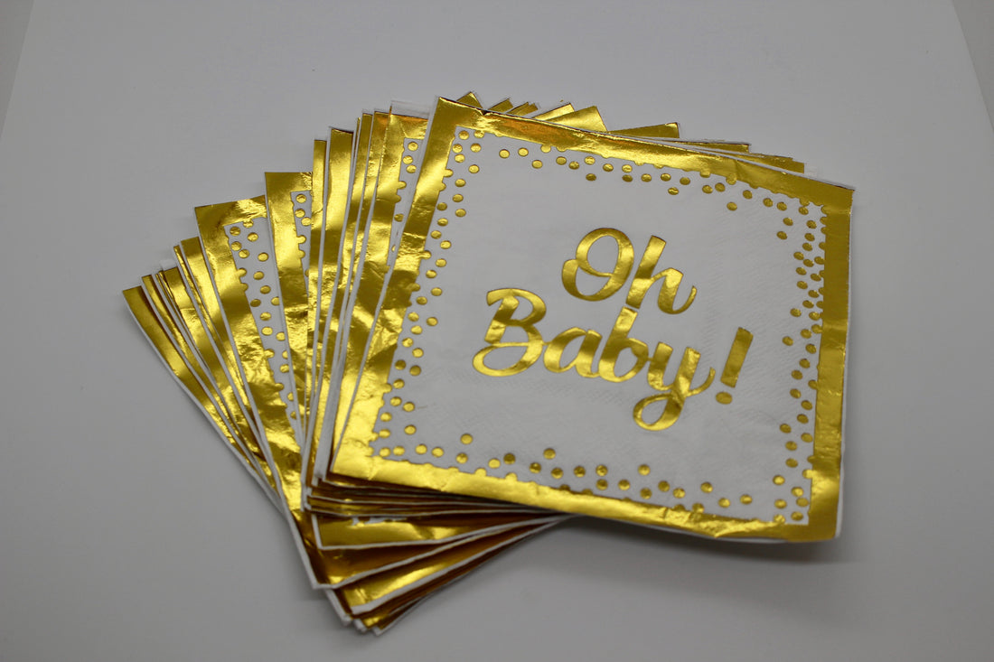 Oh Baby! Paper Paper Plate Set – YourPartyBox.com